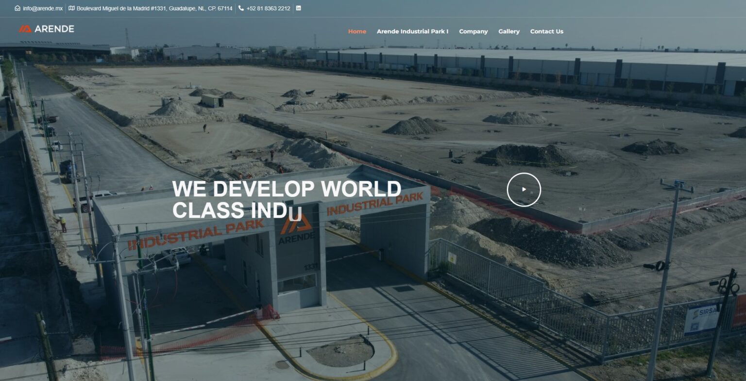 Arende Industrial Park - SysOp